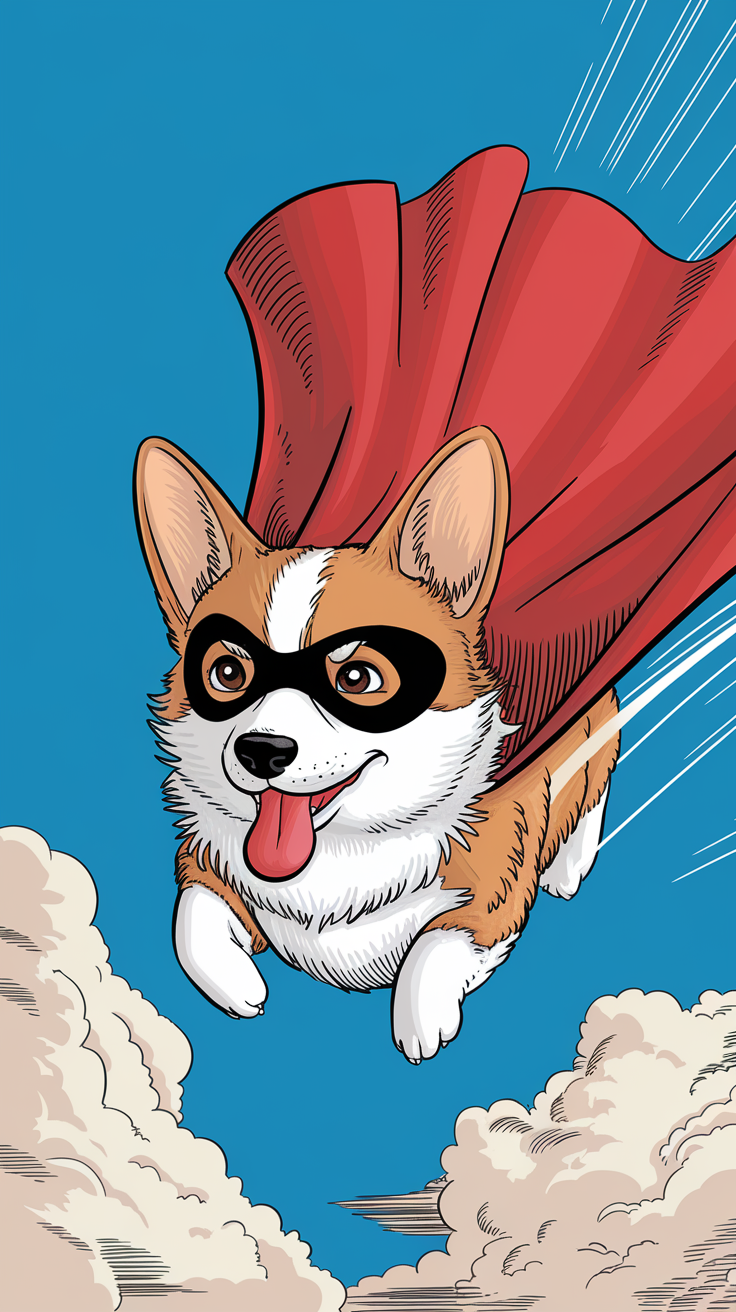 10 Adorable Corgi Drawings to Brighten Your Day - Corgis | Dogs | Corgi ...