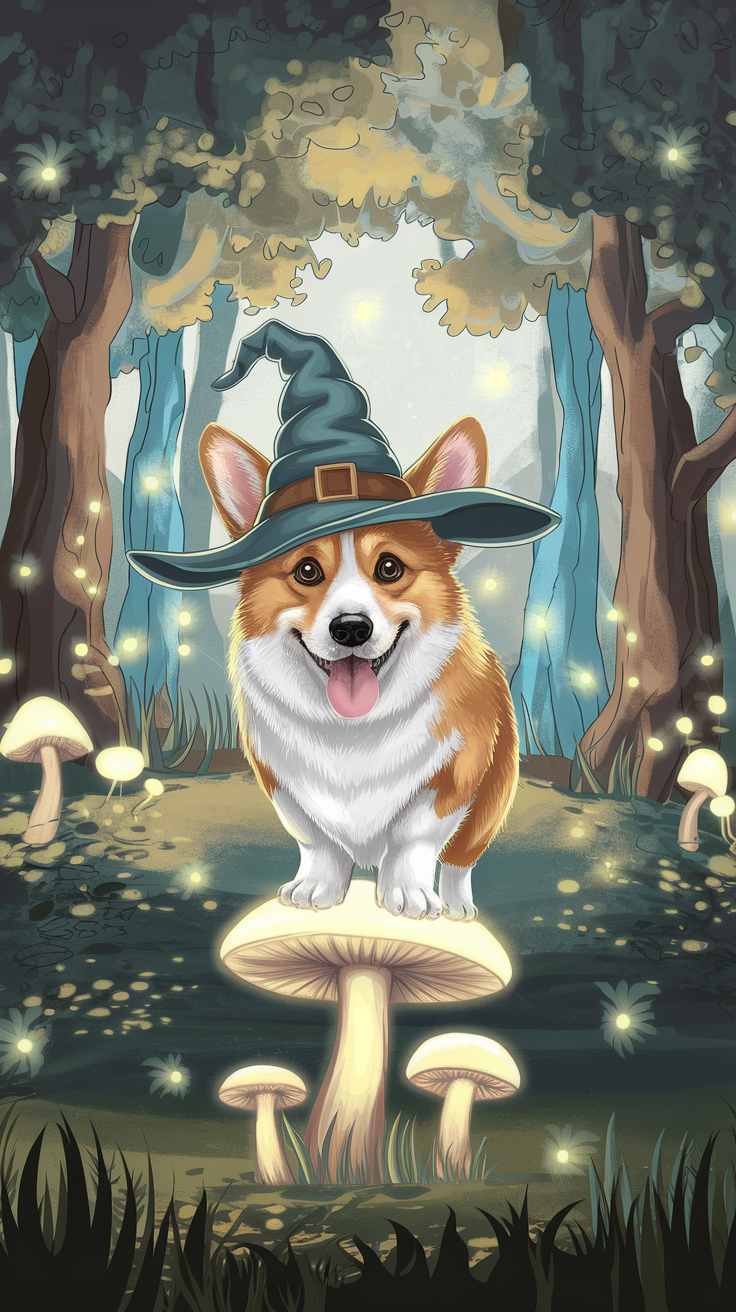 10 Adorable Corgi Drawings to Brighten Your Day - Corgis | Dogs | Corgi ...